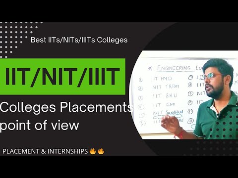Top IITs/NITs/IIITs Placement Wise Ranking ।। Best Placements college ...