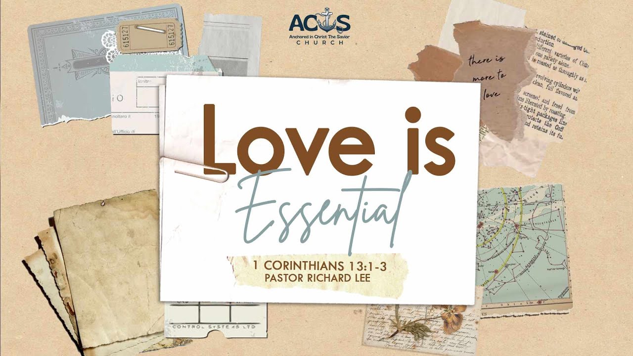 Love is Essential - February 2, 2024 - Ptr. Richard Lee - YouTube