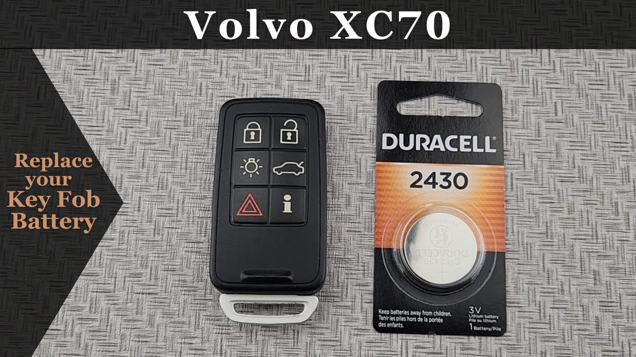 How to DIY Replace or Change a 2008-2016 Volvo XC70 Key Remote Fob ...