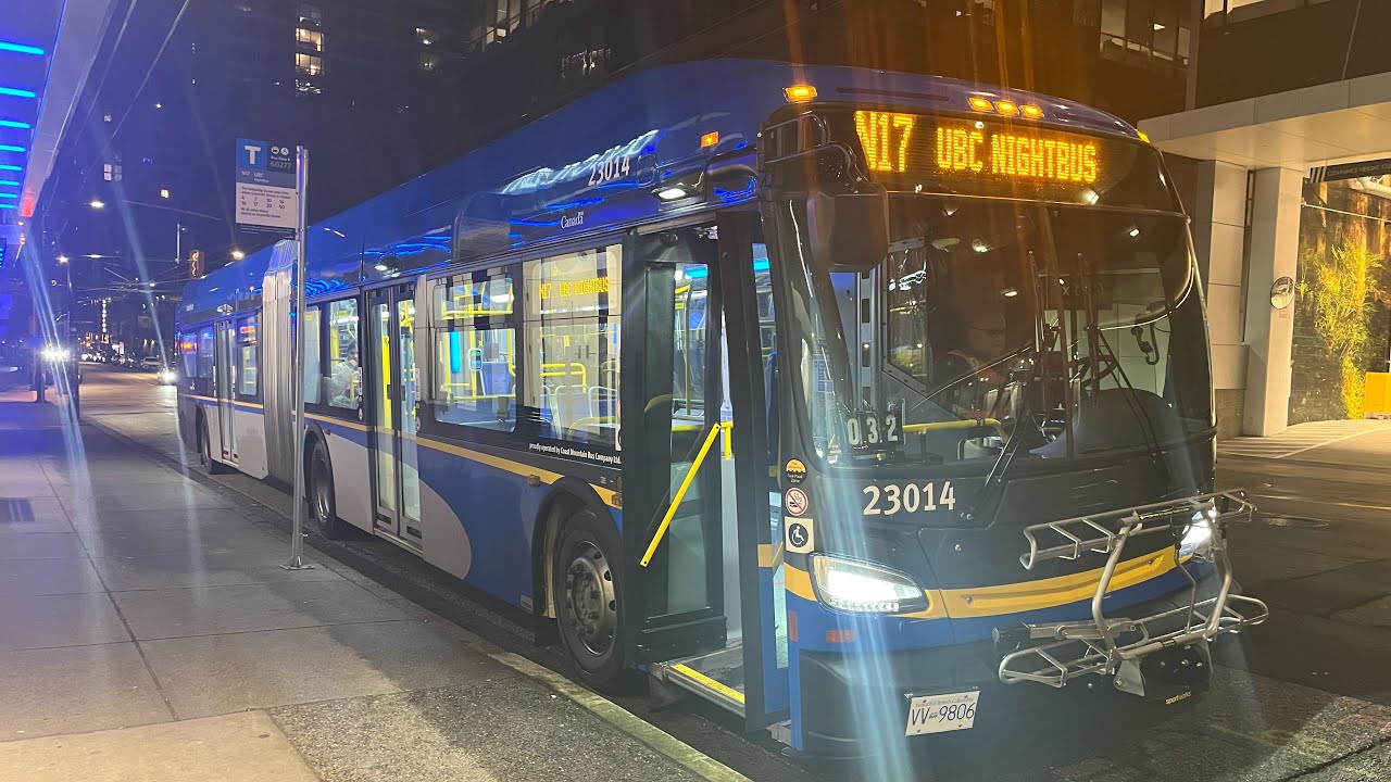 Translink 2023 New Flyer xde60 23014 on the 257 - YouTube