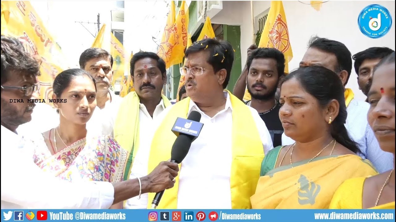 Mits Vijayabhaskar Chowdary TDP Pracharam Face to Face || MADANAPALLE ...