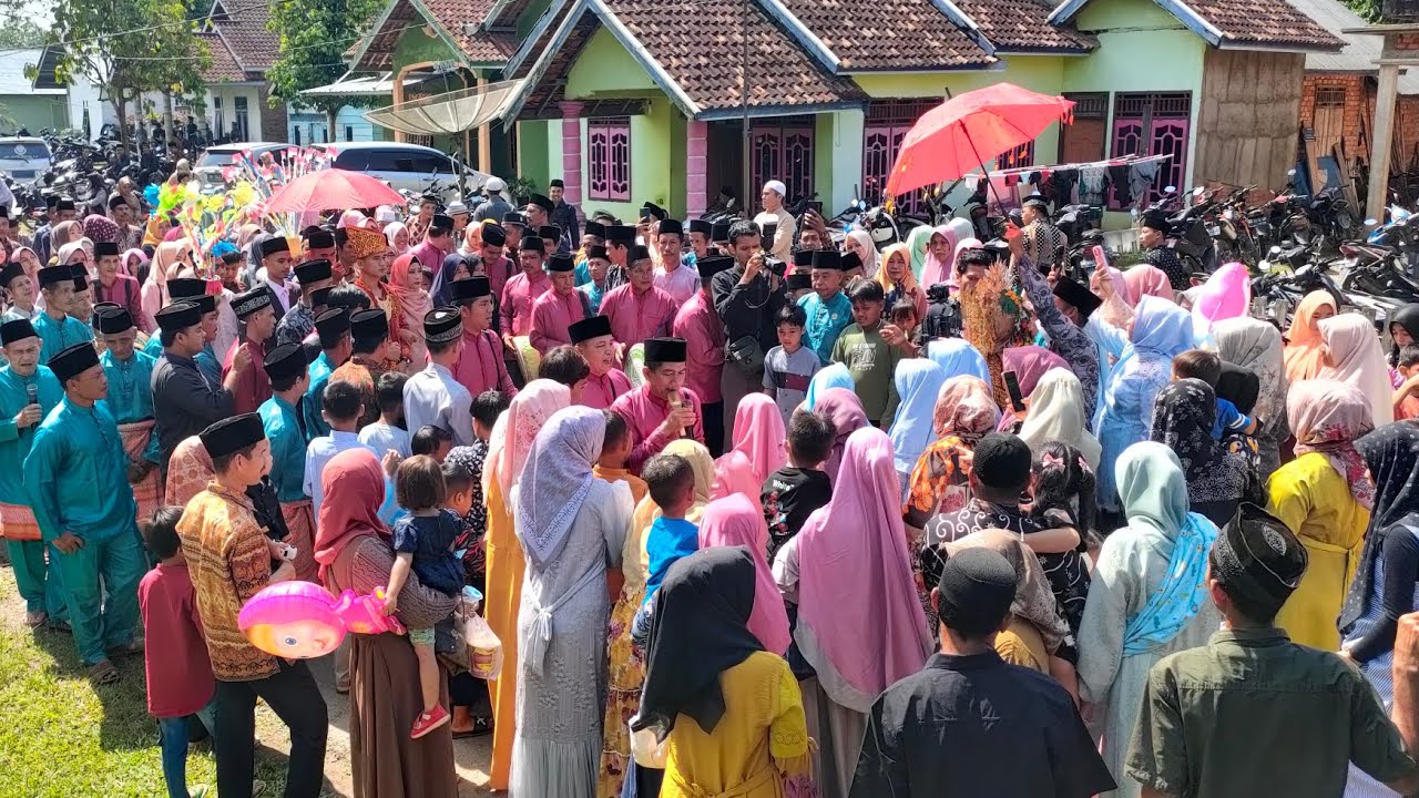 Berarak Pengantin adat Jambi APRISA & WANDI - Difa Pelaminan Di Tanjung ...