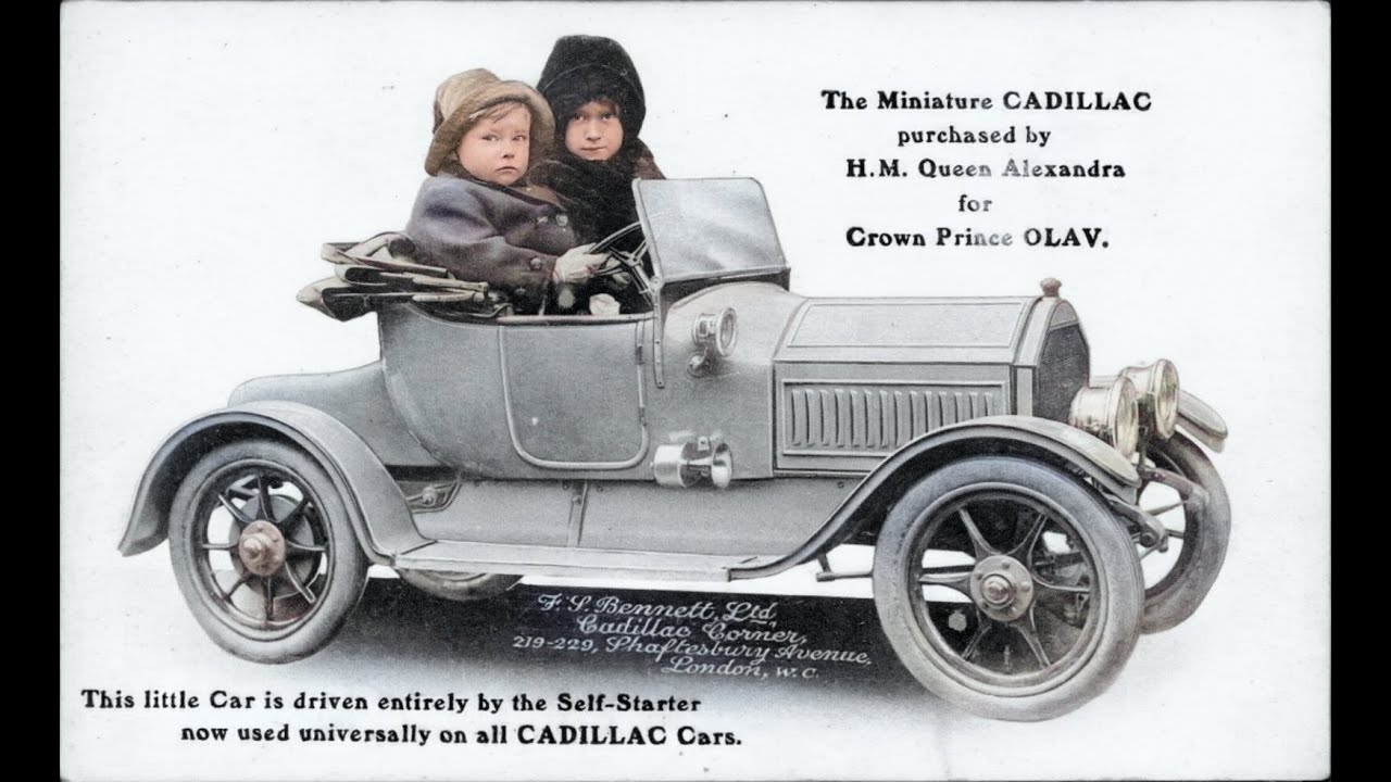 1912 Baby Cadillac in London. Fully restored by NASS and in colour ...