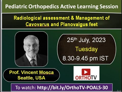 Pediatric Orthopedics Active learning Session -30 - Prof. Vincent Mosca ...