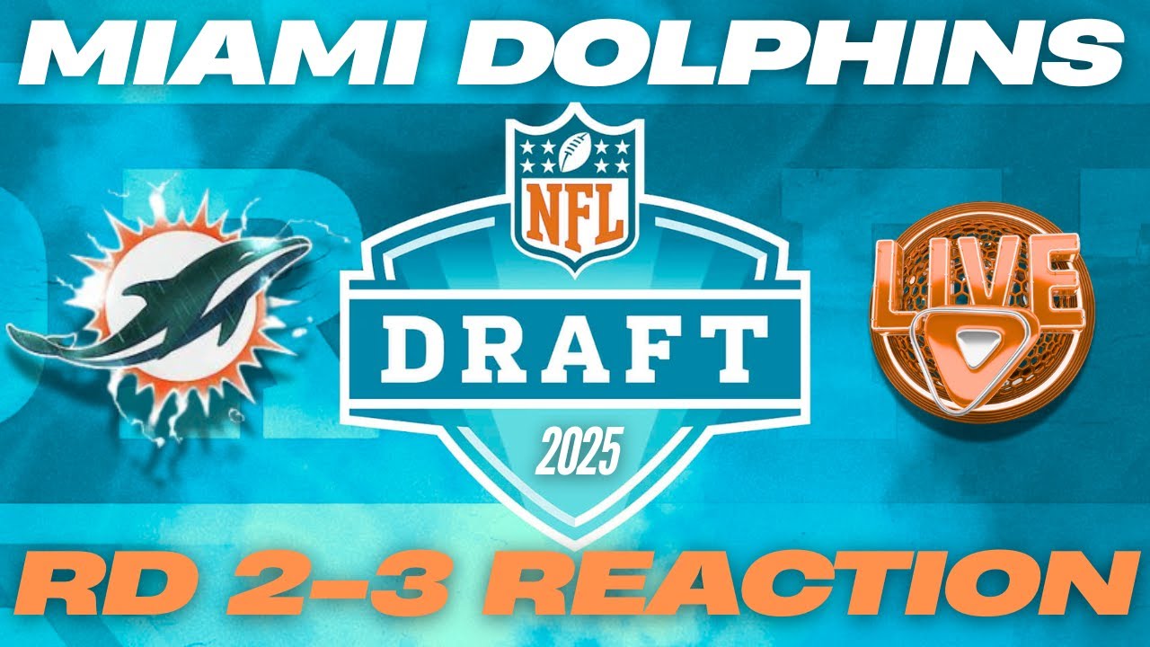 Miami Dolphins The On-Season: | NFL Draft Miami Dolphins Live 2nd & 3rd ...