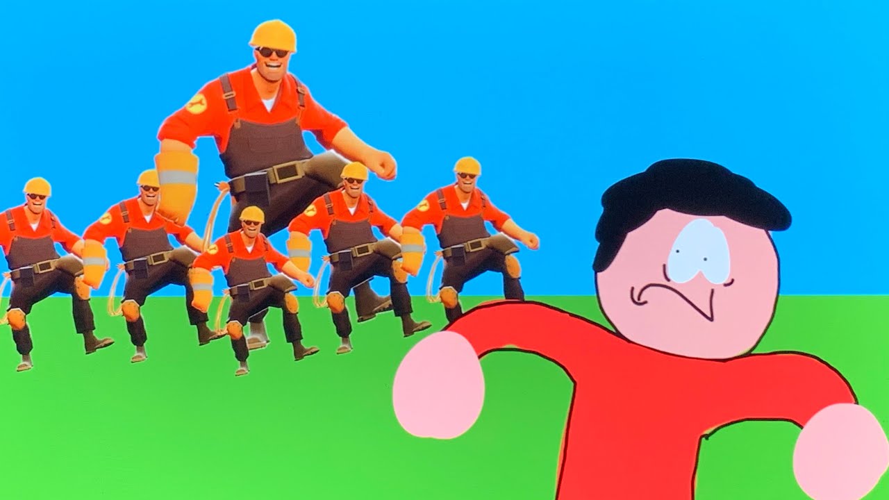 The TF2 Engineer Yeeee Invasion - YouTube