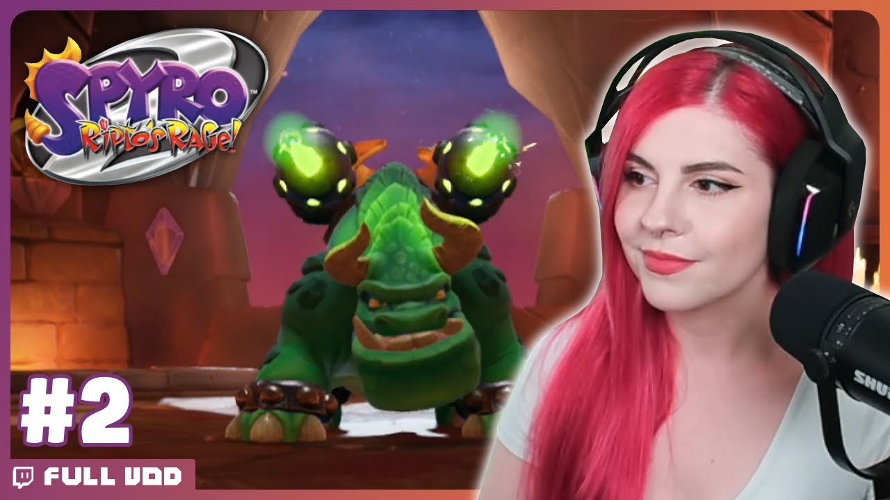 Spyro 2: Ripto’s Rage! First Playthrough 🔥 Day 2 [Reignited Trilogy ...