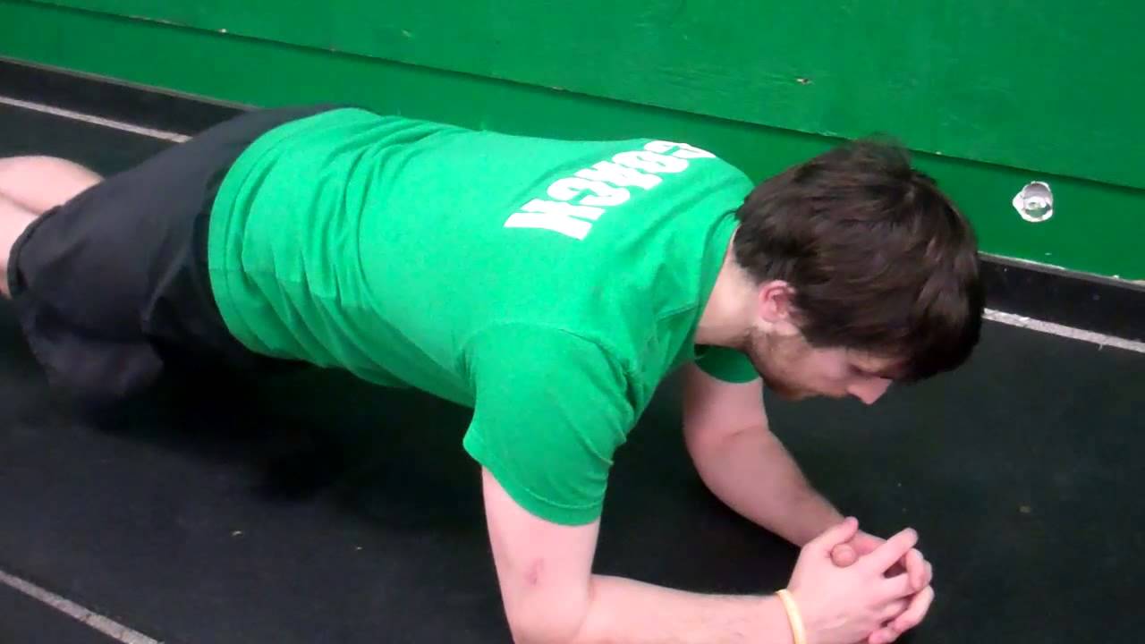 How to perform a Belly Breathing Plank - YouTube