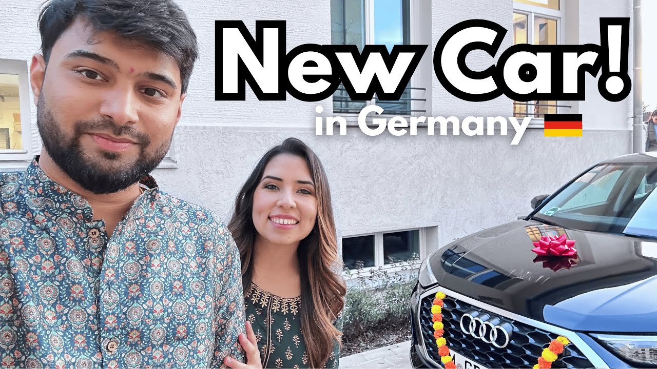 We Bought Our First Car 🚗 Pooja Ceremony in Germany 🇩🇪 Indian South ...