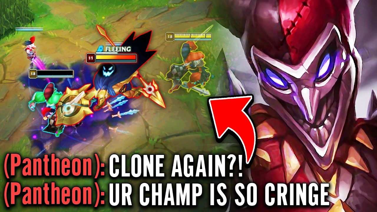 THIS PANTHEON CAN'T STOP KILLING MY CLONE! (AMAZING SHACO PERFORMANCE ...