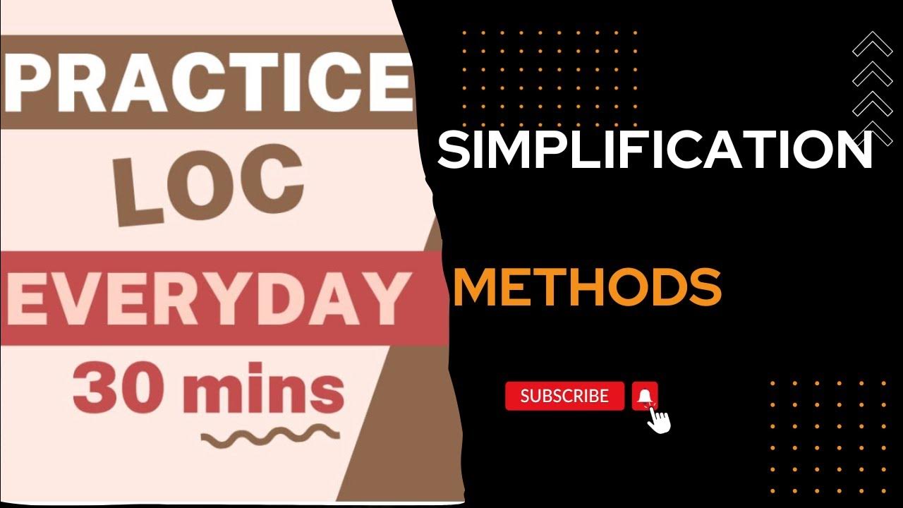 Algebraic simplification and k-map simplification method - YouTube