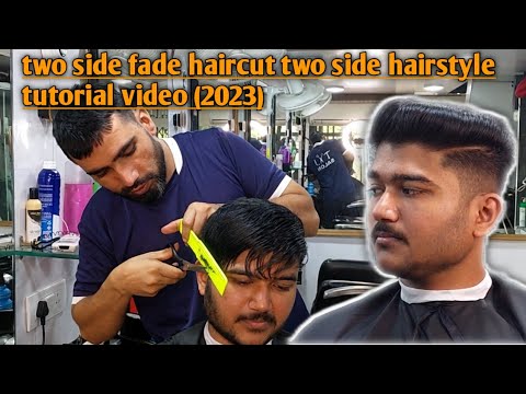 two side fade haircut two side hairstyle tutorial video (2023 ...