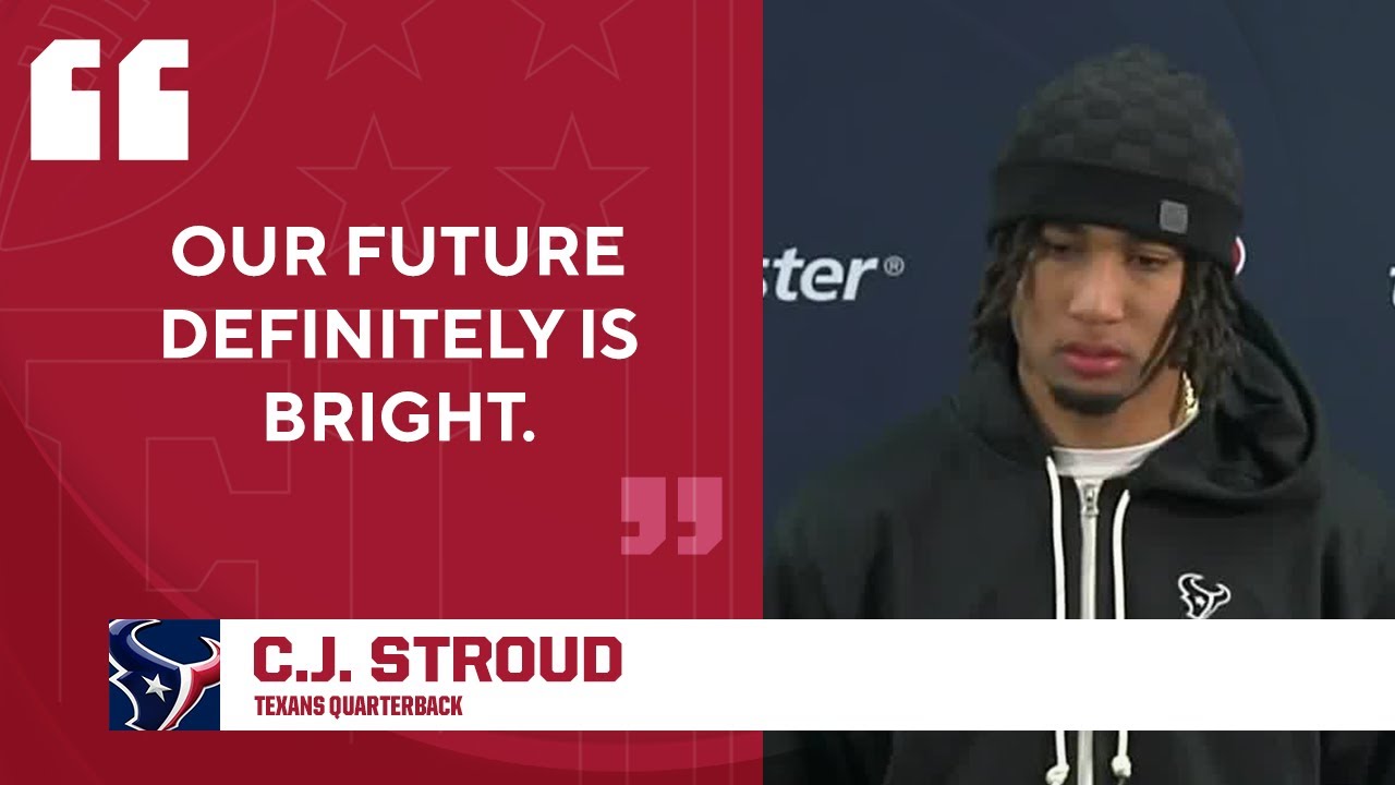 C.J. Stroud says he has "MUTUAL RESPECT" for Lamar Jackson, following ...