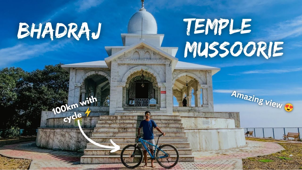 Most beautiful 😍 temple in Mussoorie // Bhadraj Temple Mussoorie 📍 ...