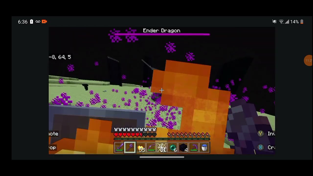 Minecraft Manhunt but we start in the end with a kit S1 E7 - YouTube