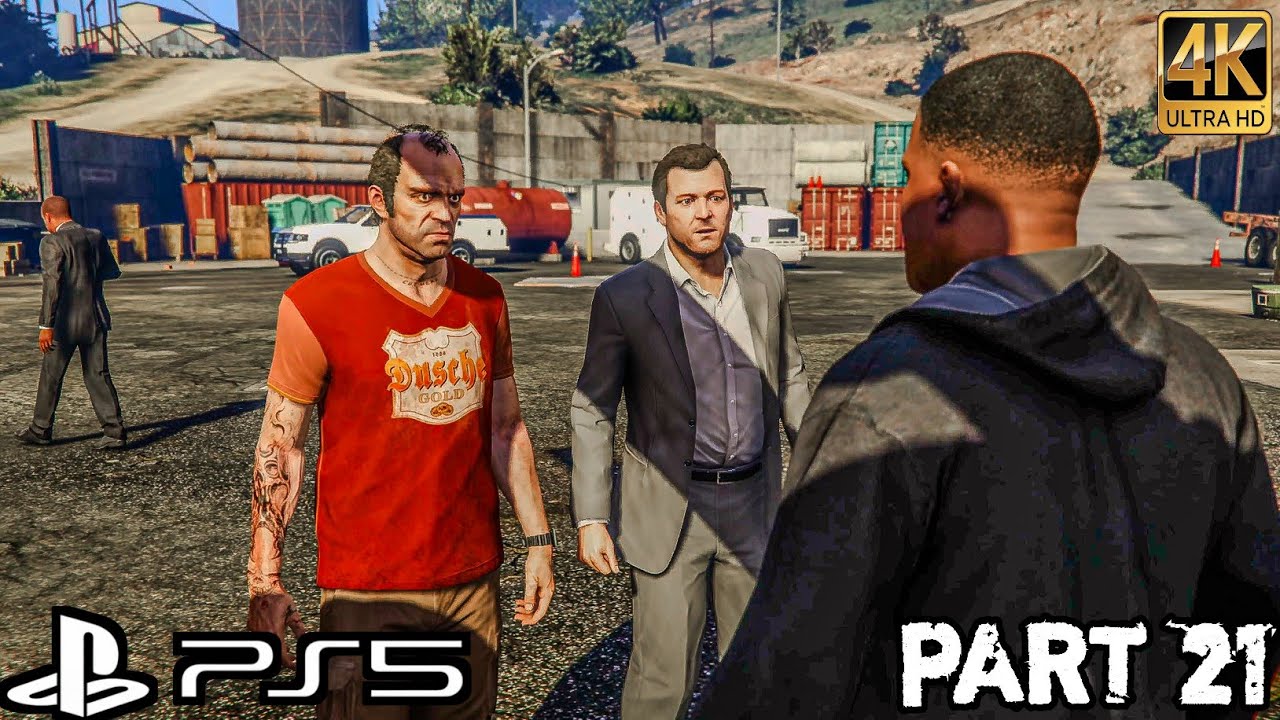MICHAEL KIDNAPPED FIB SECRET AGENT | GTA 5 (PS5) Part 21 | Realistic ...