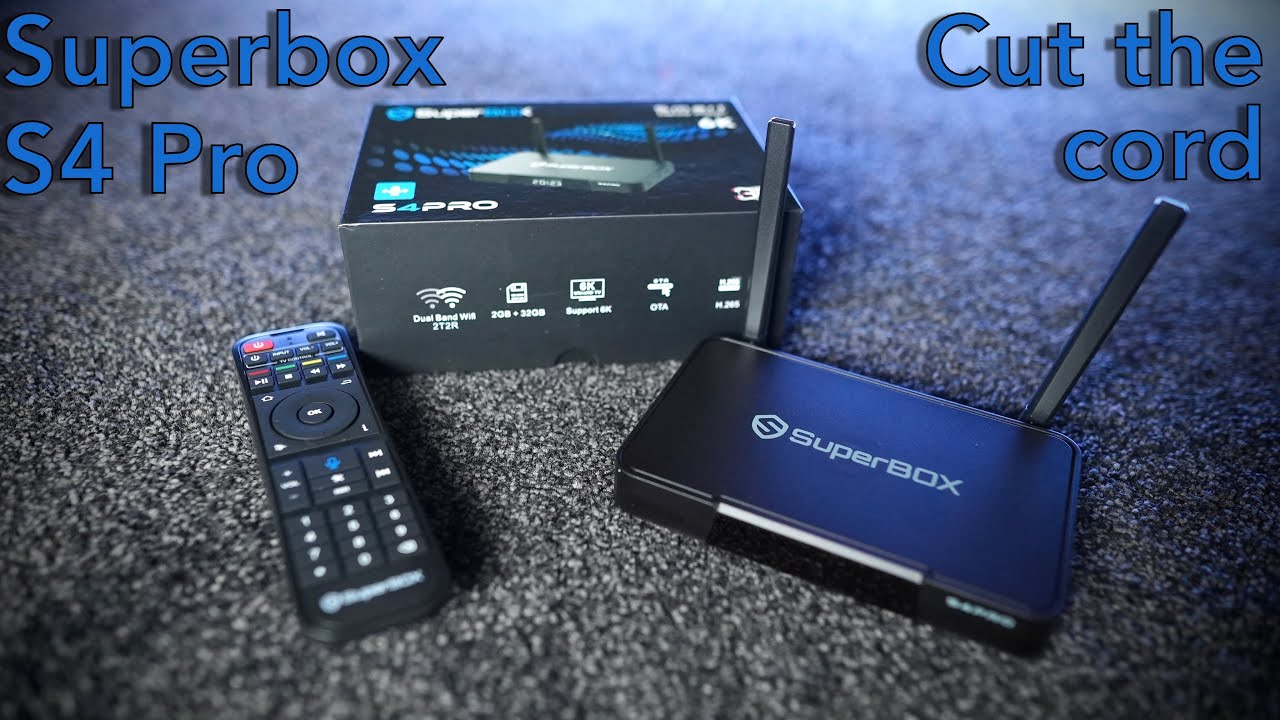 SuperBOX S4 Pro Android TV Box Unboxing & First Look - YouTube