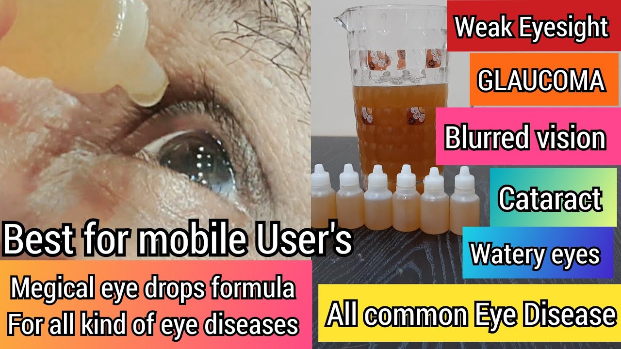 Home Made Magical Eye Drops For Mobile users/Kala motia/Safaid Motia ...