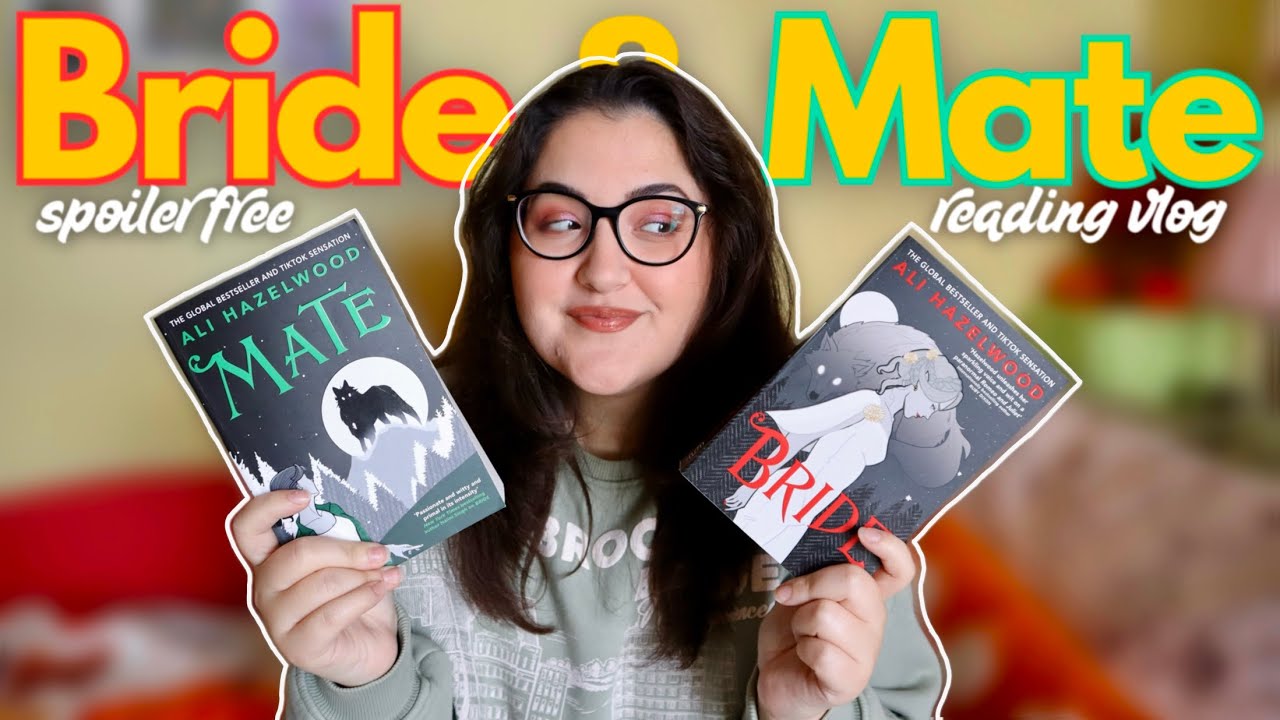 Bride and Mate by Ali Hazelwood reading vlog🧛‍♀️🐺 | spoiler free ...