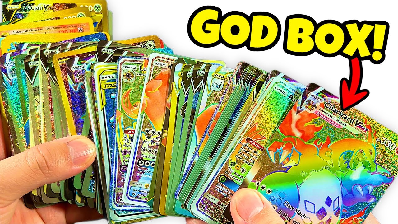 This Pokemon Card God Box From Wish HAD OVER 100 ULTRA RARES INSIDE IT ...
