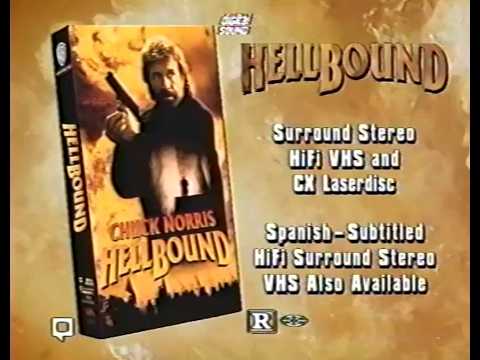 Chuck Norris Hellbound Promo VHS Opening + Legendary That's a Hit
