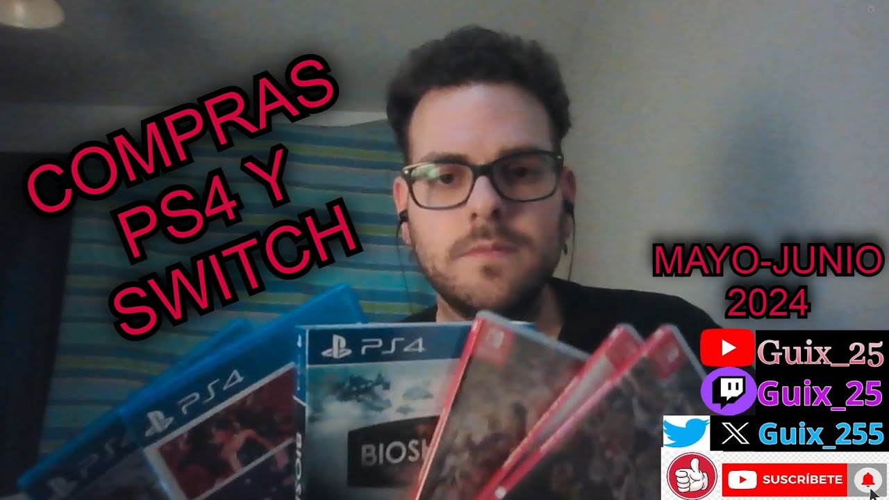 ULTIMAS COMPRAS DE VIDEOJUEGOS DE PS4 Y SWITCH ! MAYO-JUNIO 2024 - YouTube