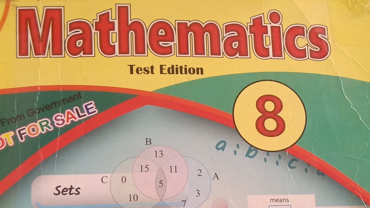 Class 8th Maths Test Edition Unit #1 lecture 1 - YouTube