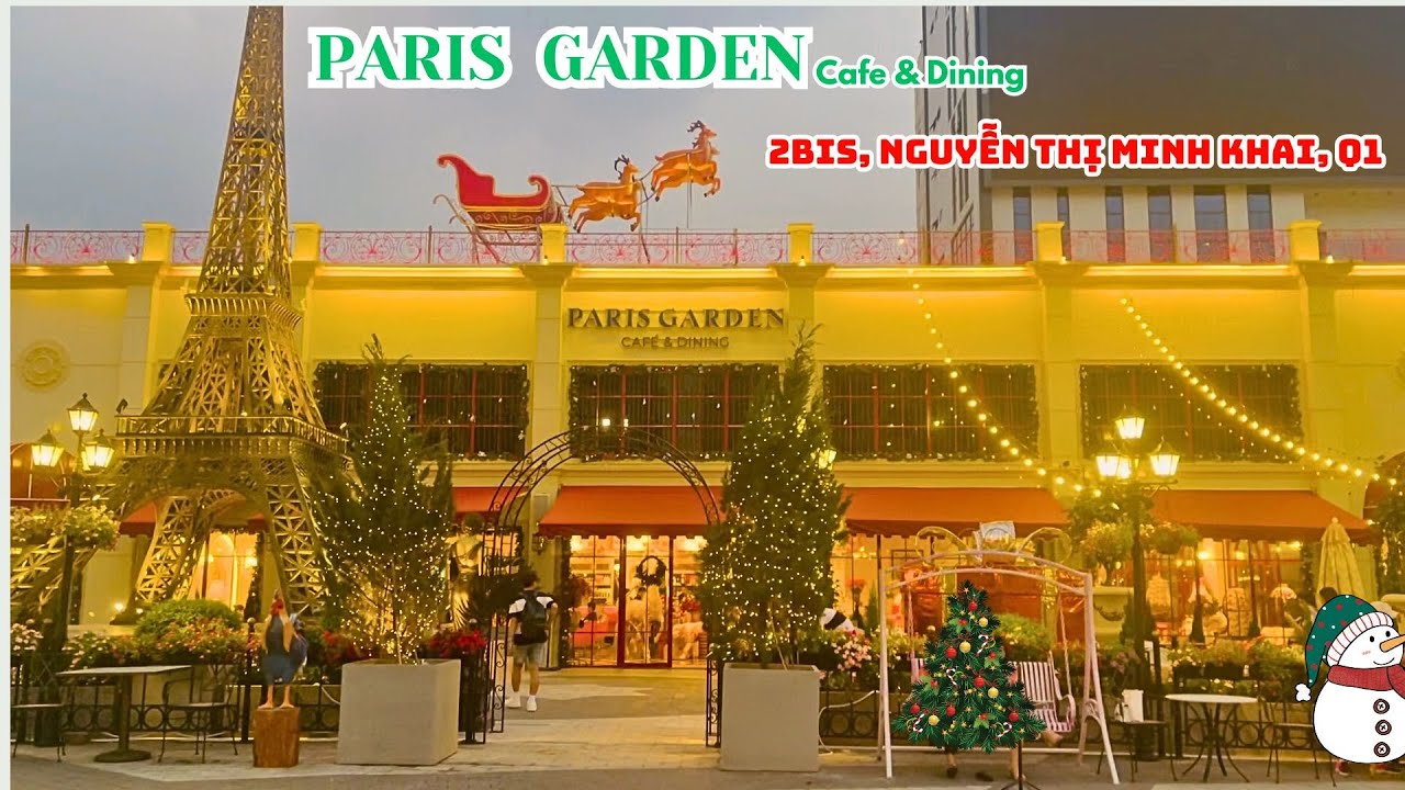 PARIS GARDEN Cafe & Dining | Quán Cafe Phong Cách Pháp Giữa Lòng Sài ...