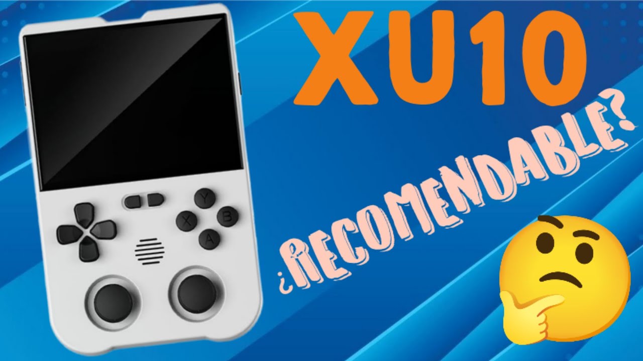 🚀 ANALISIS AMPOWN XU10 🤜 CONSOLA ESTILO GAME BOY ¿RECOMENDABLE? 🤔 - YouTube