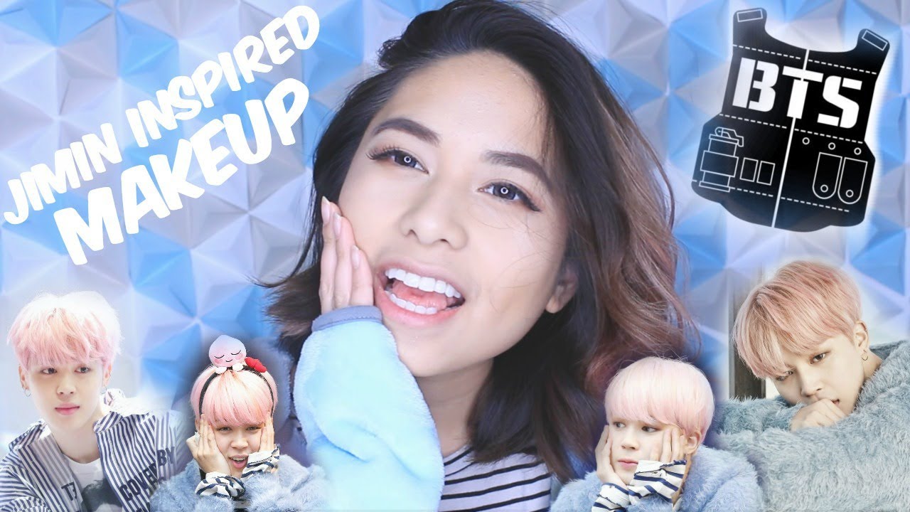 Jimin Inspired Make Up Tutorial || Spring Day - YouTube