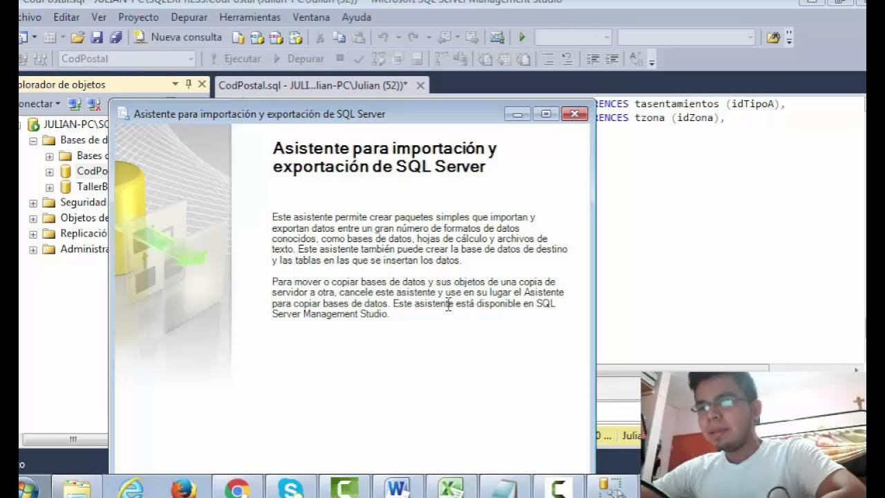 Importar y Exportar datos en SQL Server 2014 - YouTube