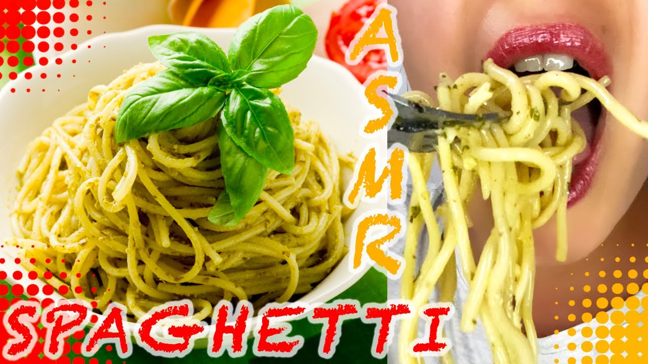 🍝 SPAGHETTI - eating show 💋 Luscious Lips - Mukbang ASMR #asmr #mukbang ...