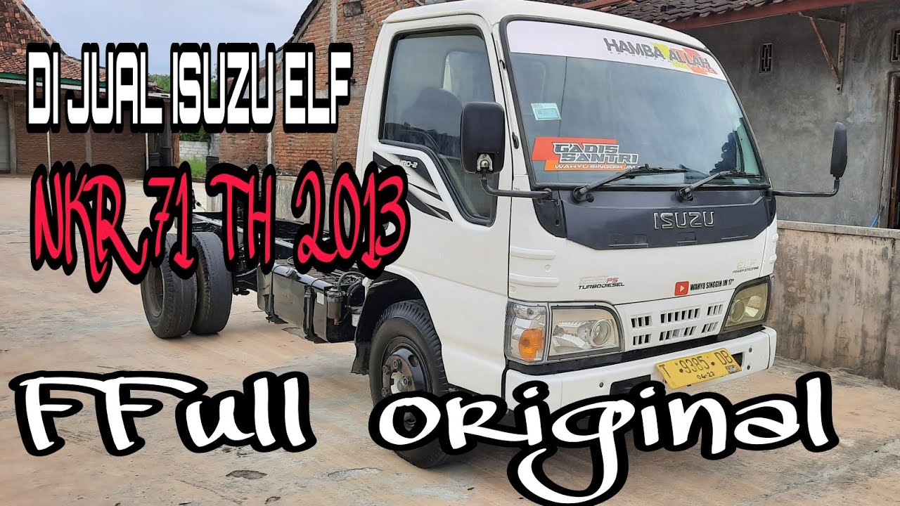 Di jual Truck isuzu elf nkr 71 CC Tahun 2013 pemakaian 2014 eks bak ...