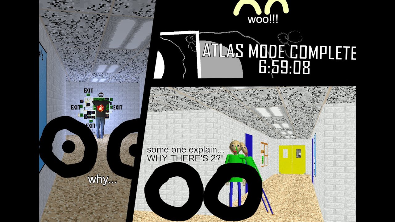 Jeff beats up Neil, Raldi & Baldi, and Crypto Luigi - YouTube