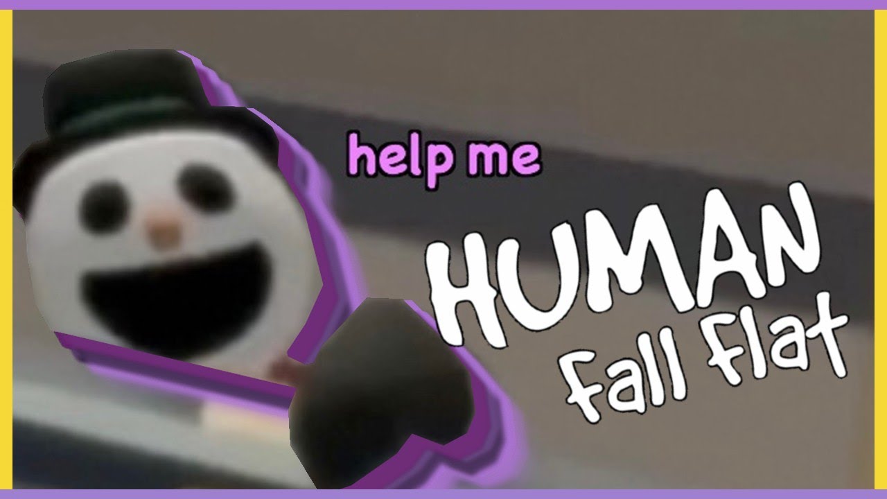 pancake people complete a puzzle - Human Fall Flat ep1 - YouTube