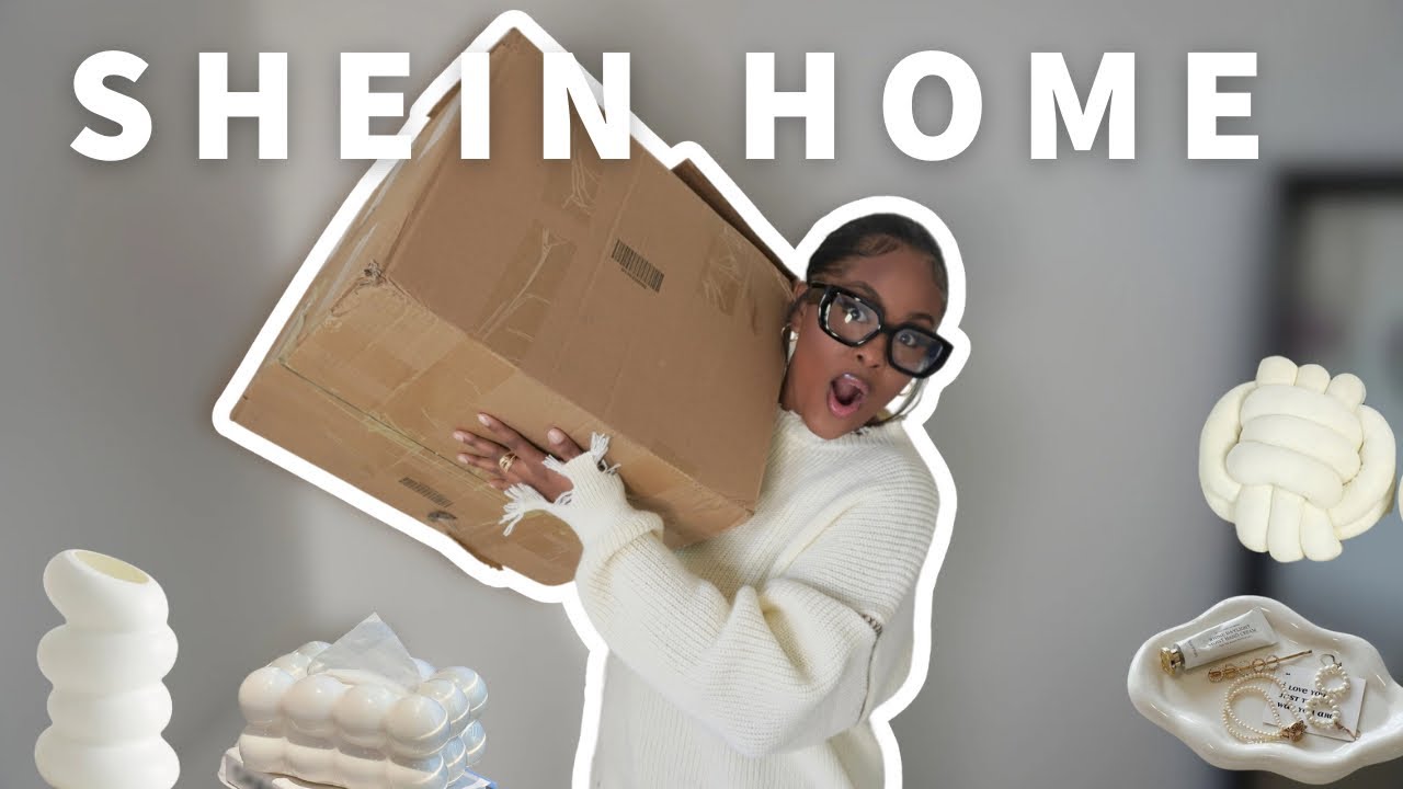 BIG HAUL SHEIN HOME ! LA DÉCO PARFAITE POUR UNE CHAMBRE BIEN COCOONING ...