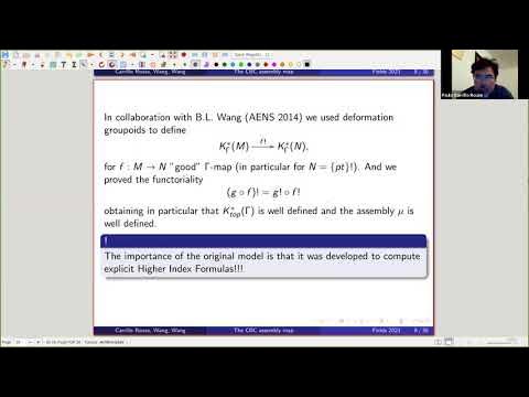 Cyclic cohomology & Topological K-theory for discrete groups, the Chern ...