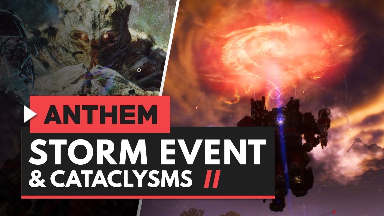 ANTHEM | Storm World Event, Ancient Ash Titans & Cataclysms - YouTube