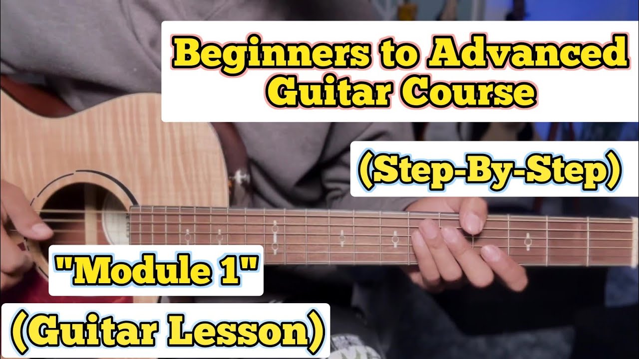Beginner's To Advanced Guitar Course | Module 1 | (Step-by-Step) - YouTube