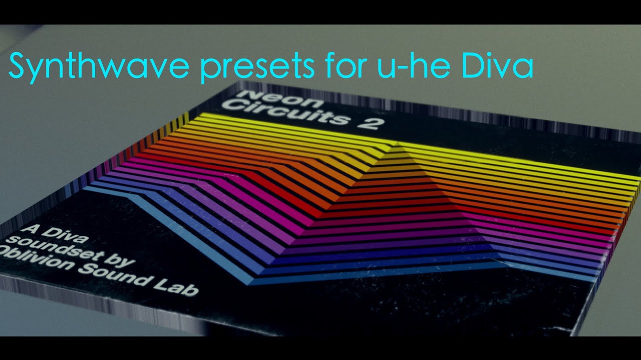 u-he Diva Synthwave patches - YouTube