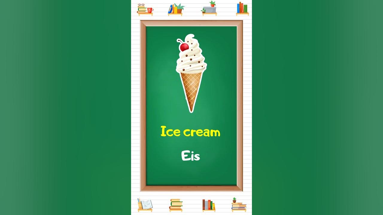 How To Say ICE CREAM In German Language shorts german how-to-say-ice-cream-in-german-language-shorts-german