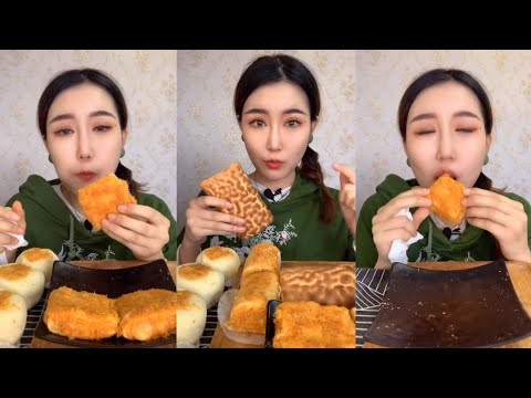 ASMR Dessert Mukbang xiao shuang - 72 - YouTube