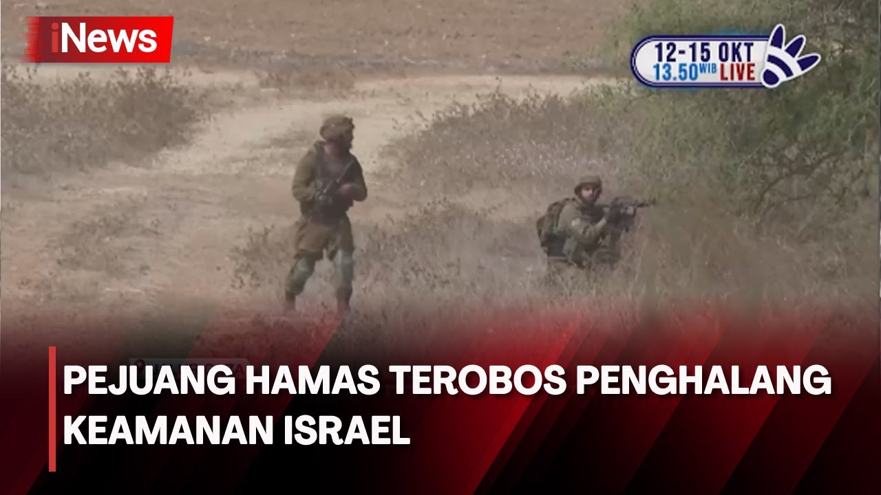 Pejuang Hamas Terobos Penghalang Keamanan Israel, Bawa Tawanan Kembali ...