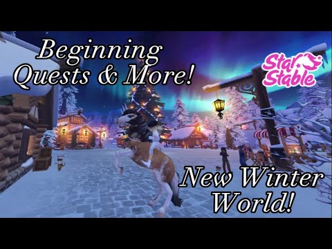 New Christmas Update In Star Stable!!😆 / Star Stable #sso #starstable # ...