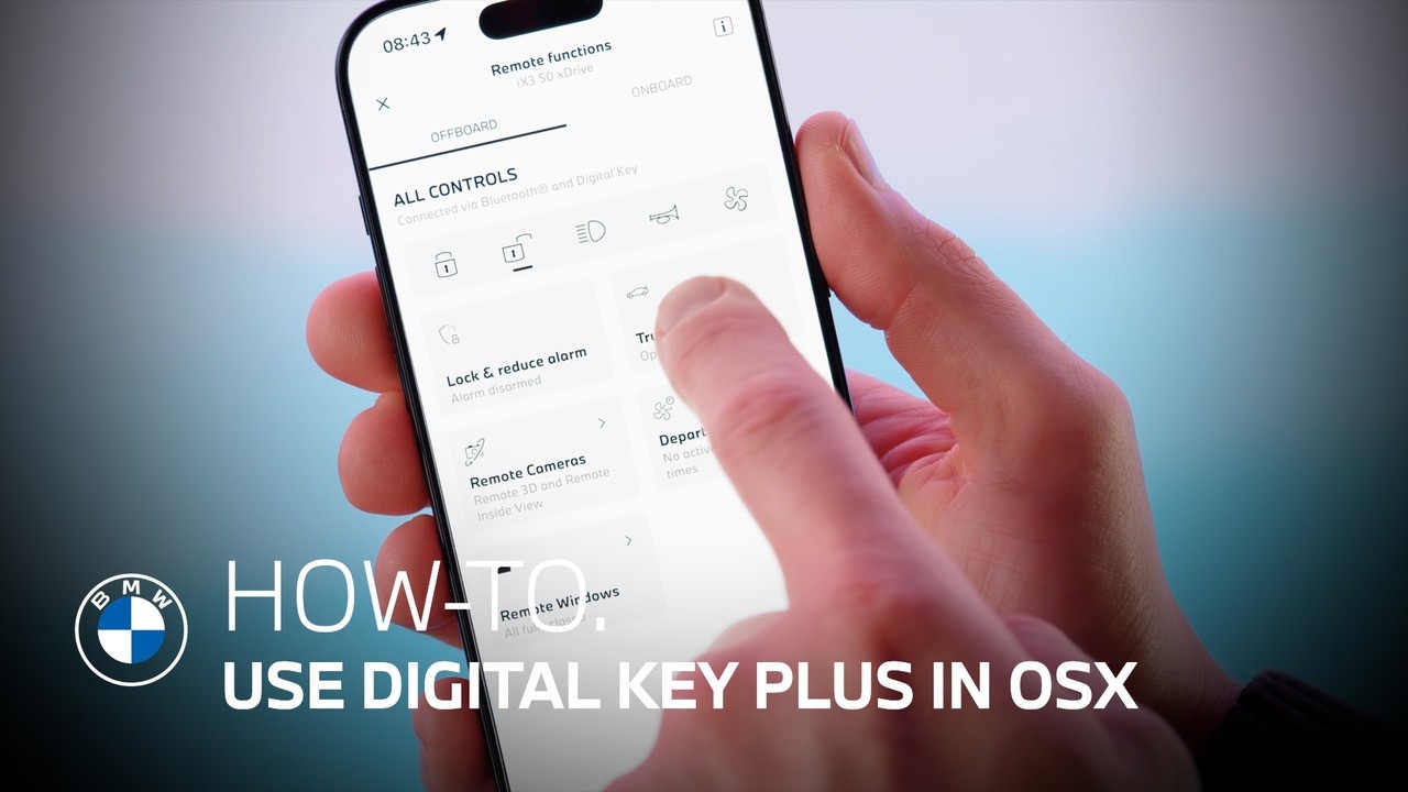 How To Use BMW Digital Key Plus in OSX | BMW How-To - YouTube