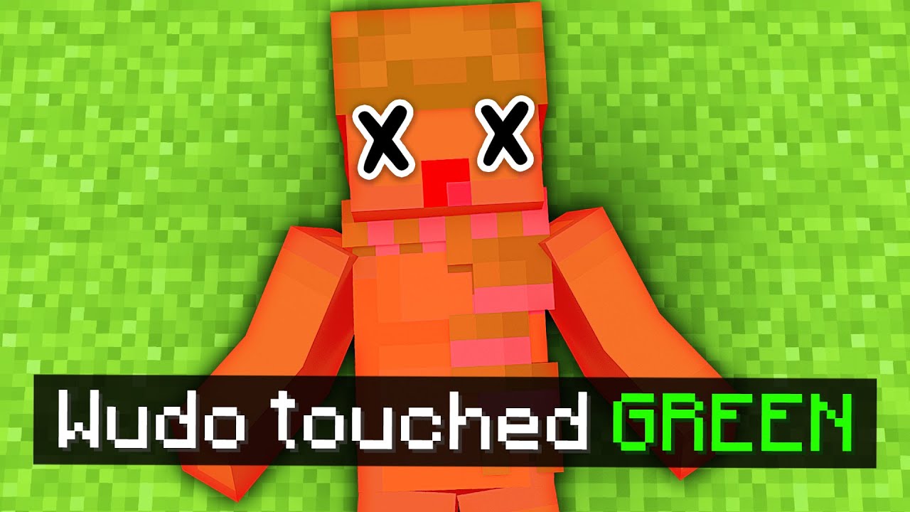 Minecraft, But You Can’t Touch the Color Green! - YouTube