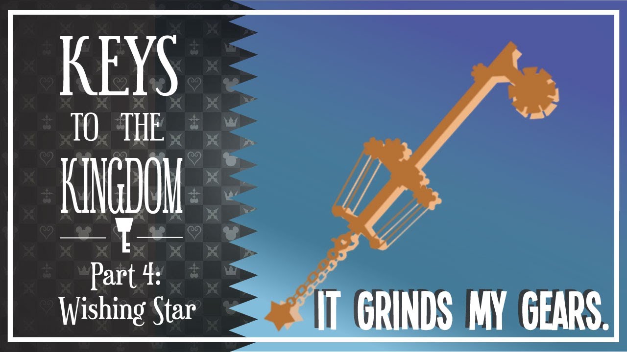 Wishing Star: A closer look (Kingdom Hearts 1 Keyblade rankings) - YouTube