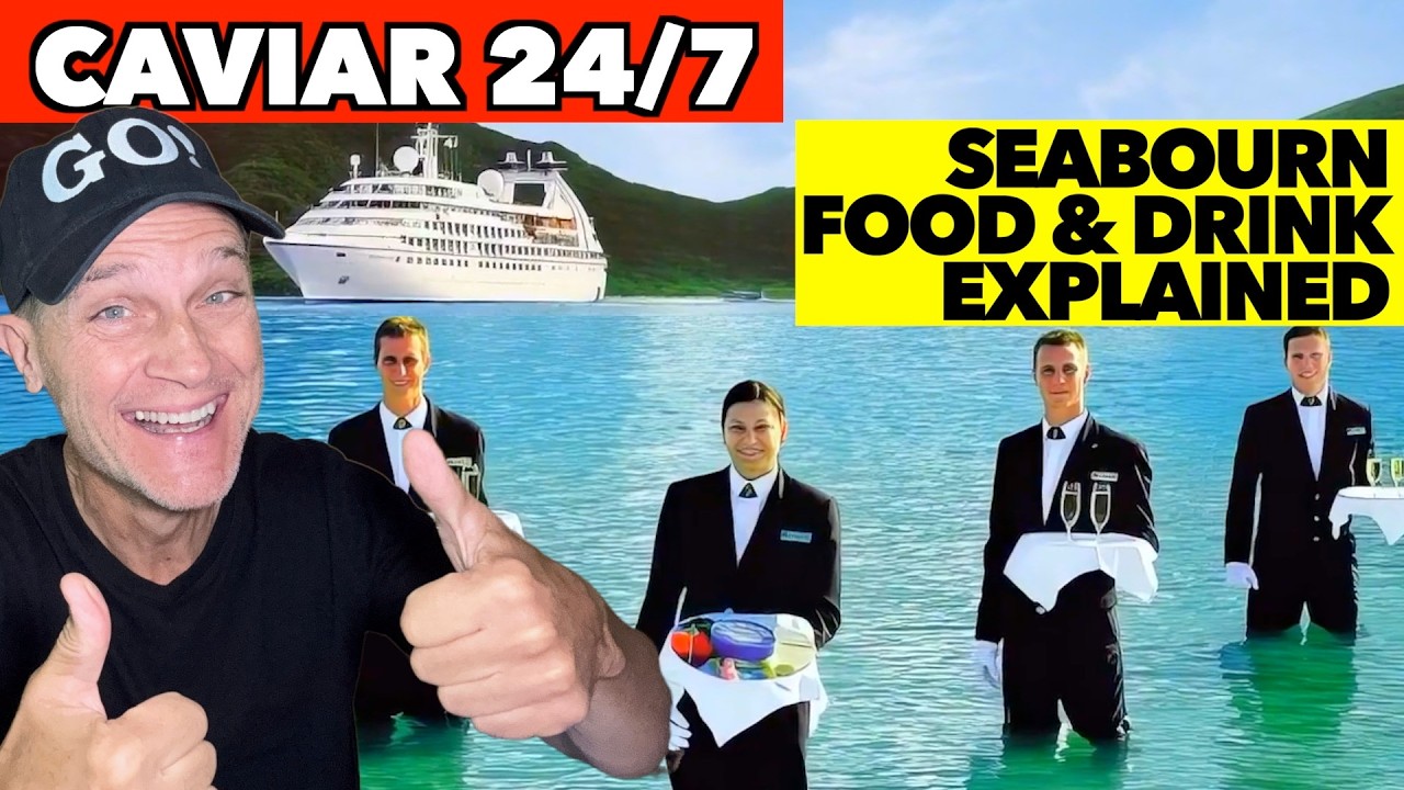 Seabourn Cruise Food & Drink Guide — Dining, Bars & Menus - YouTube