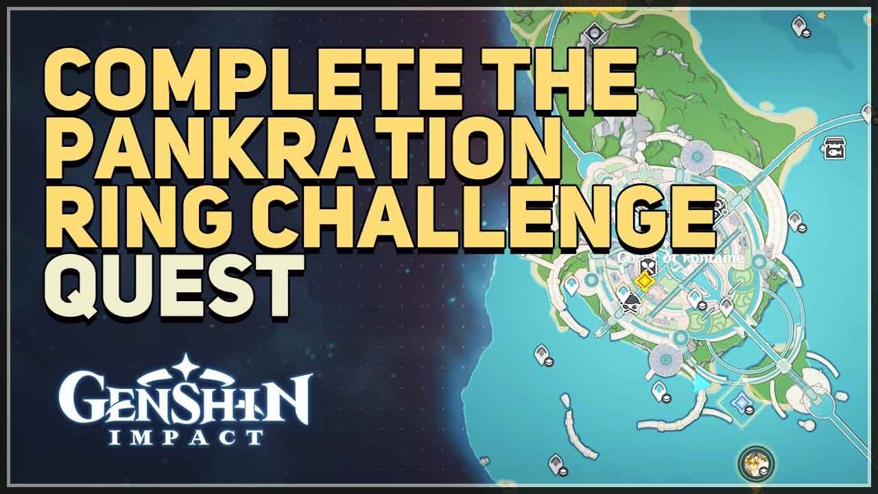 Complete the Pankration Ring Challenge Genshin Impact - YouTube