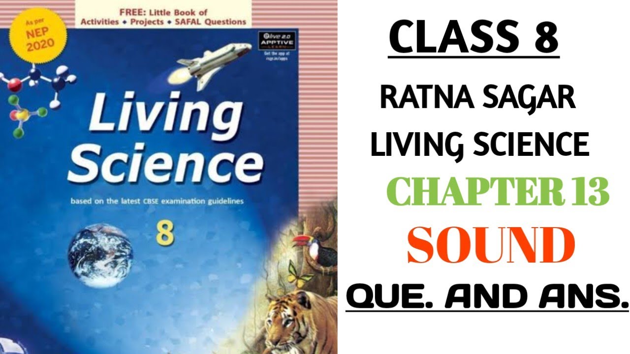 Class 8 | Chapter 13 | SOUND | QUE. & ANS. | RATNA SAGAR | LIVING ...